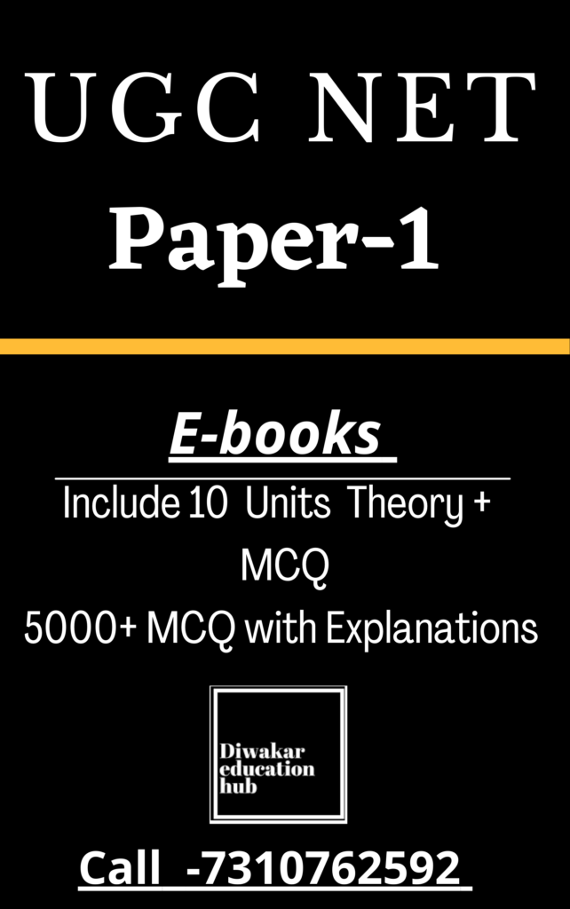 UGC NET Paper-1 Study Material (Study Notes )Asper Updated Syllabus ...