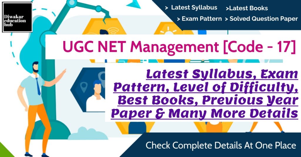 UGC NET MANAGEMENT DETAILS - Diwakar Education Hub