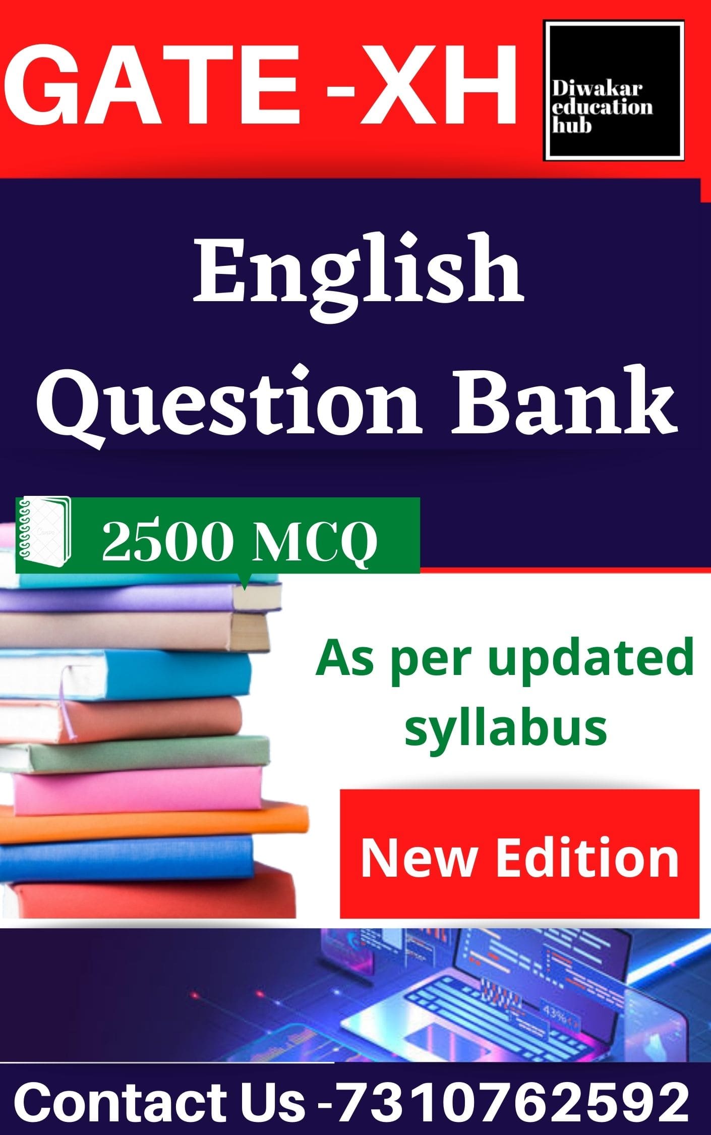 GATE English [XH-C2] Chapter Wise Question Answer Book 2500+ MCQ As per ...