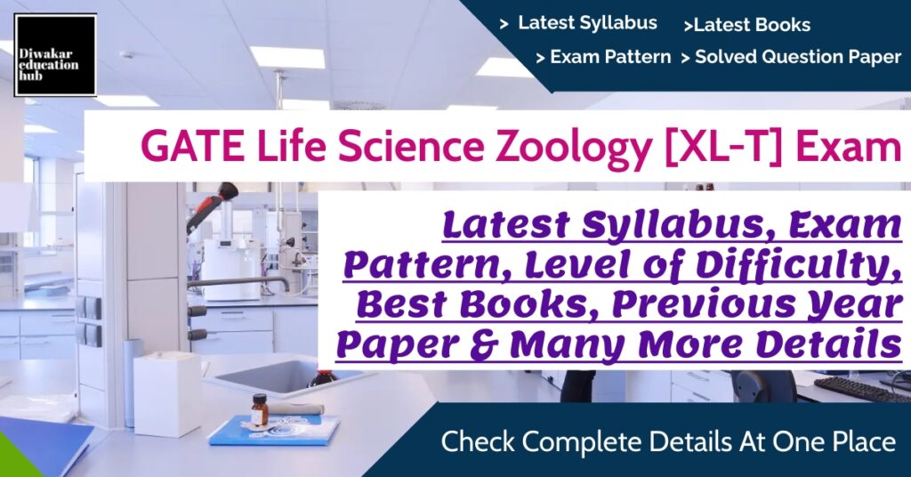 GATE Zoology [Life Science] Exam 2025 Latest Syllabus, Exam pattern ...