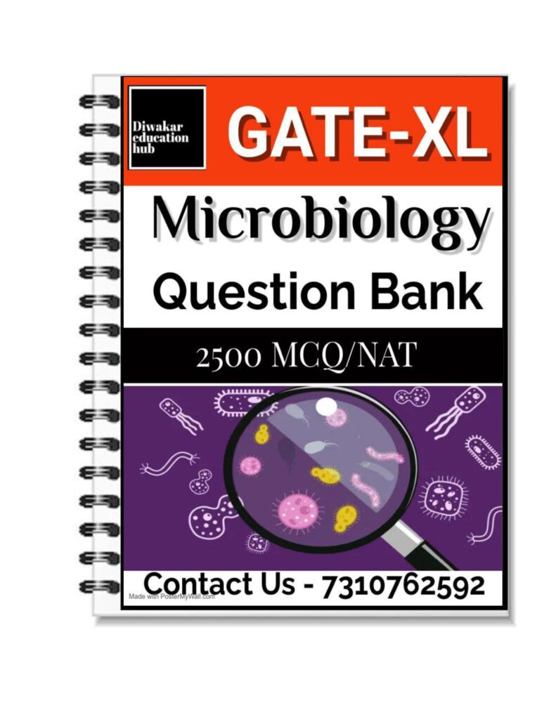Gate Life Science Microbiology [XL-S] Question Answer Book 2500+ MCQ ...