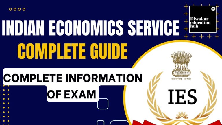 Indian Economics Service [IES] Exam 2026 Syllabus,Books,Exam Pattern ...